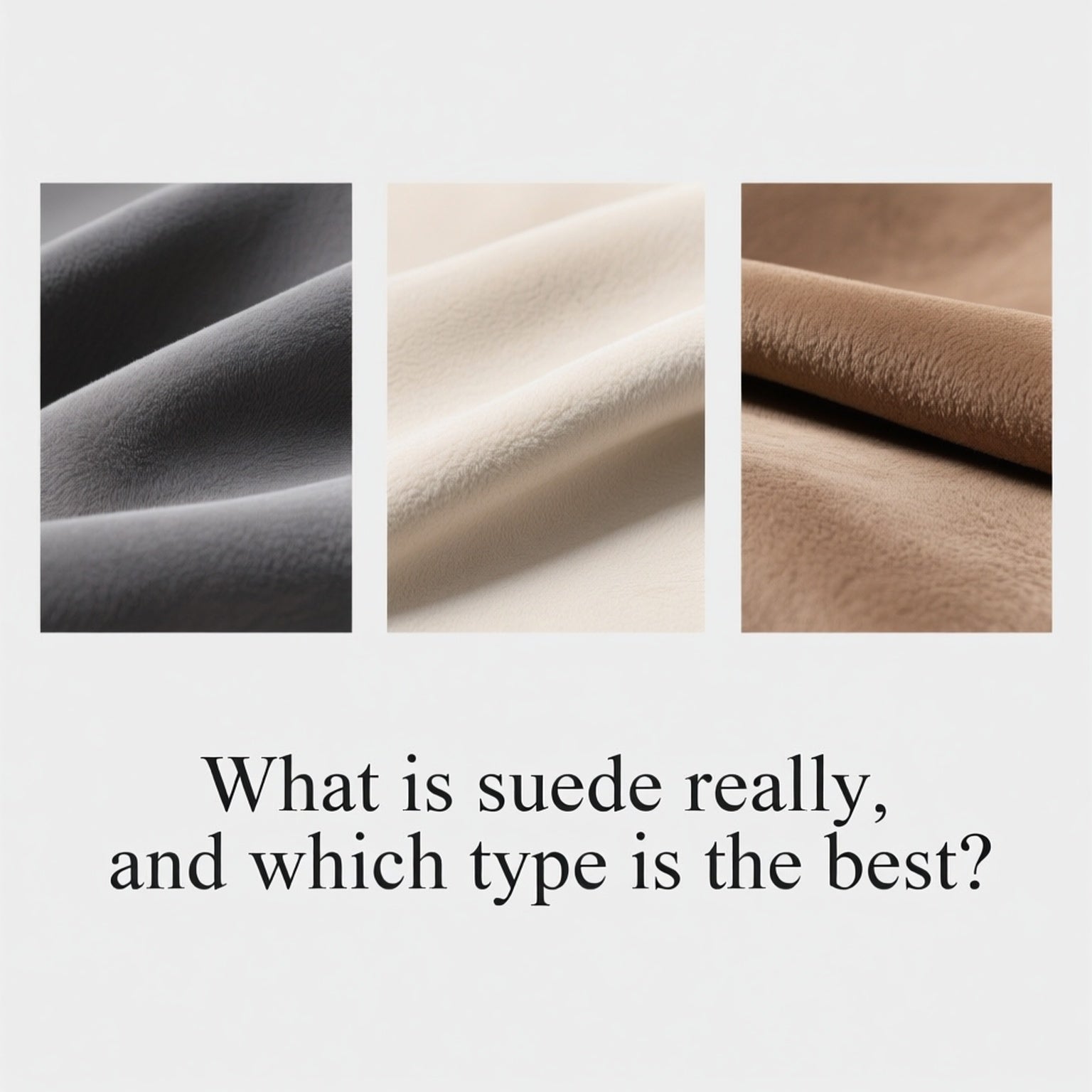 What Is Suede ? Complete Guide to Suede Types & Uses – trendytannery